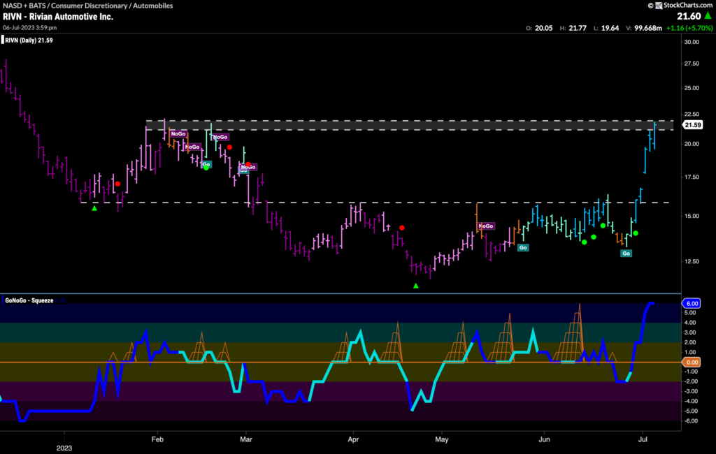 $RIVN set to deal with overhead supply - GoNoGo Charts